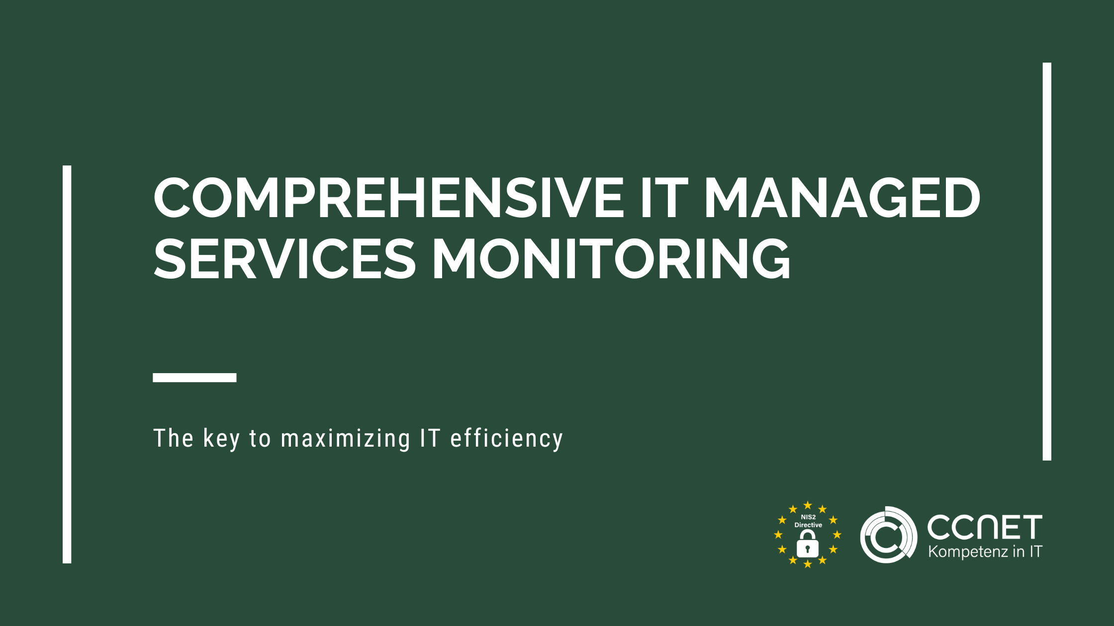 Comprehensive Managed Monitoring: Maximizing IT Efficiency