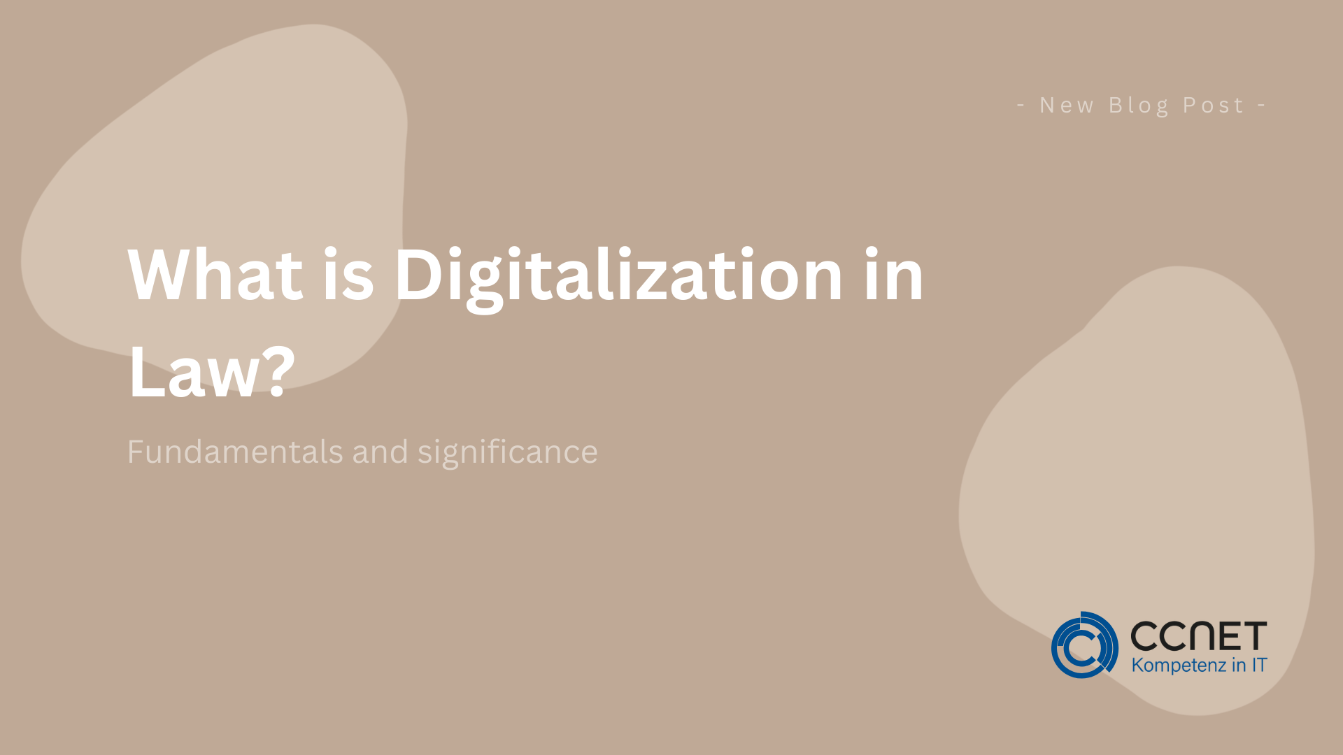 What is Digitalization in Law?
