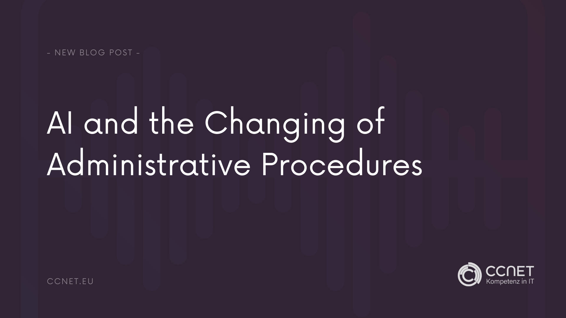 AI and the Transformation of Administrative Procedures