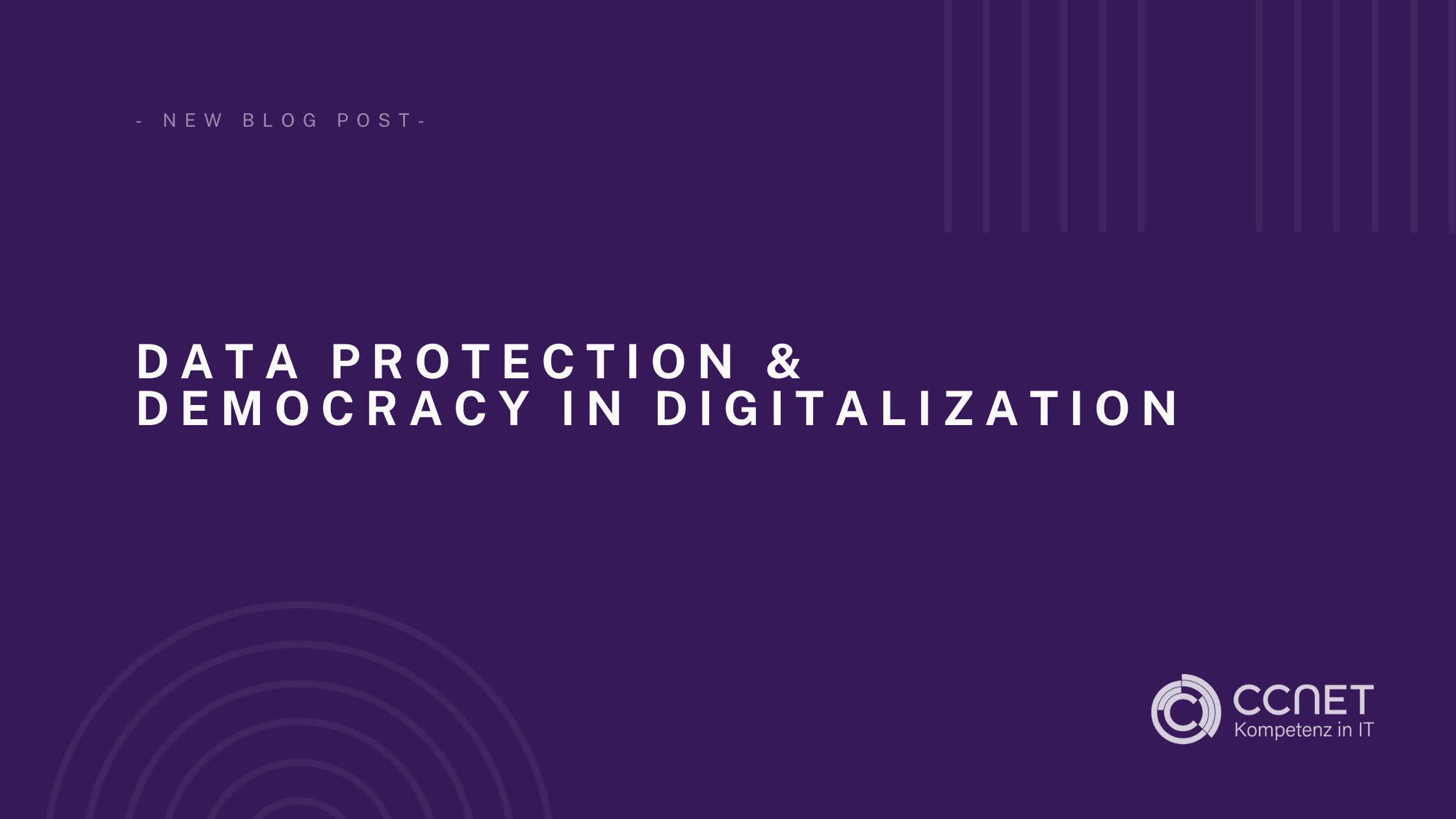 Data Protection and Democracy in Digitalization