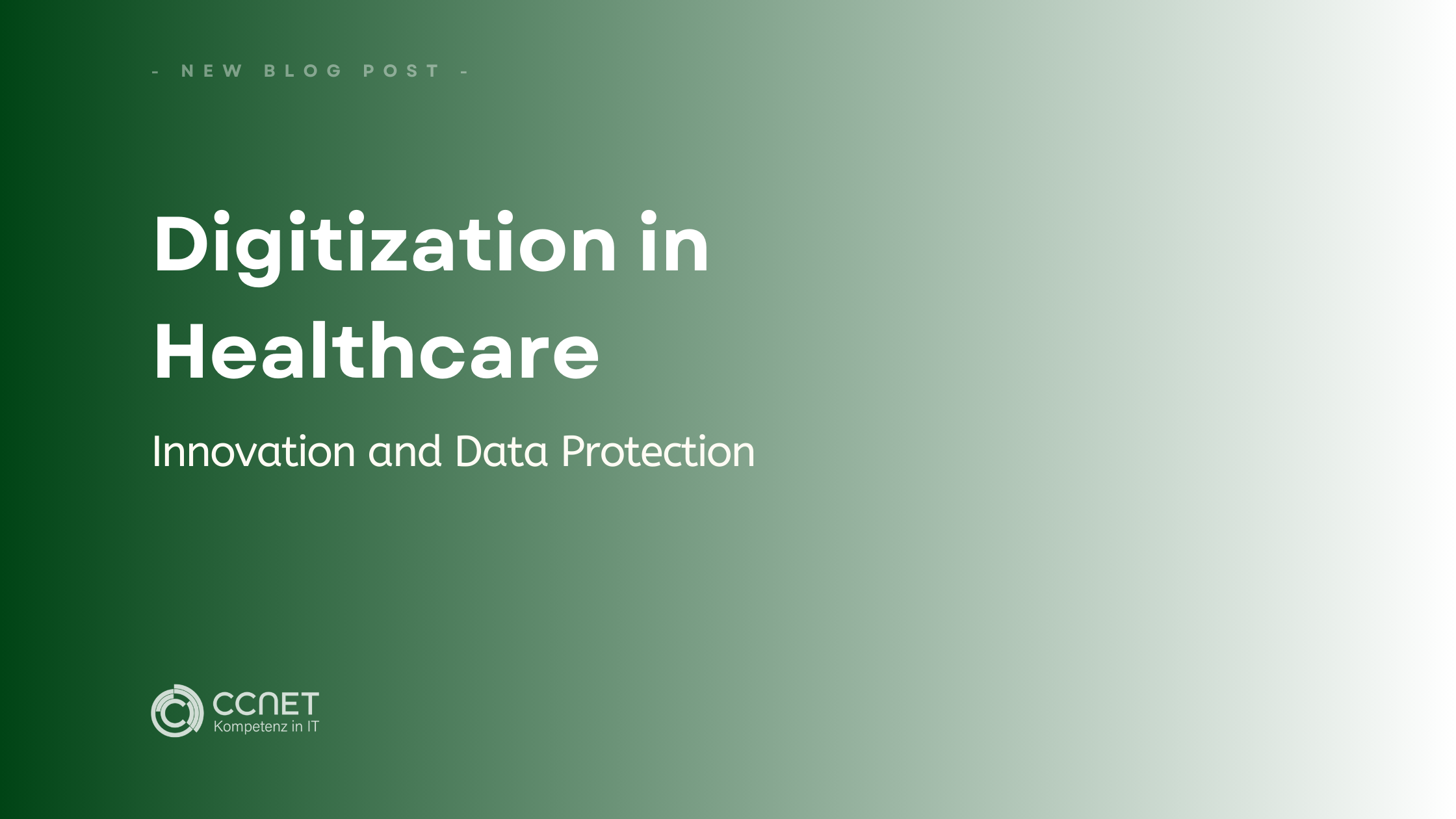 Digitization in Healthcare