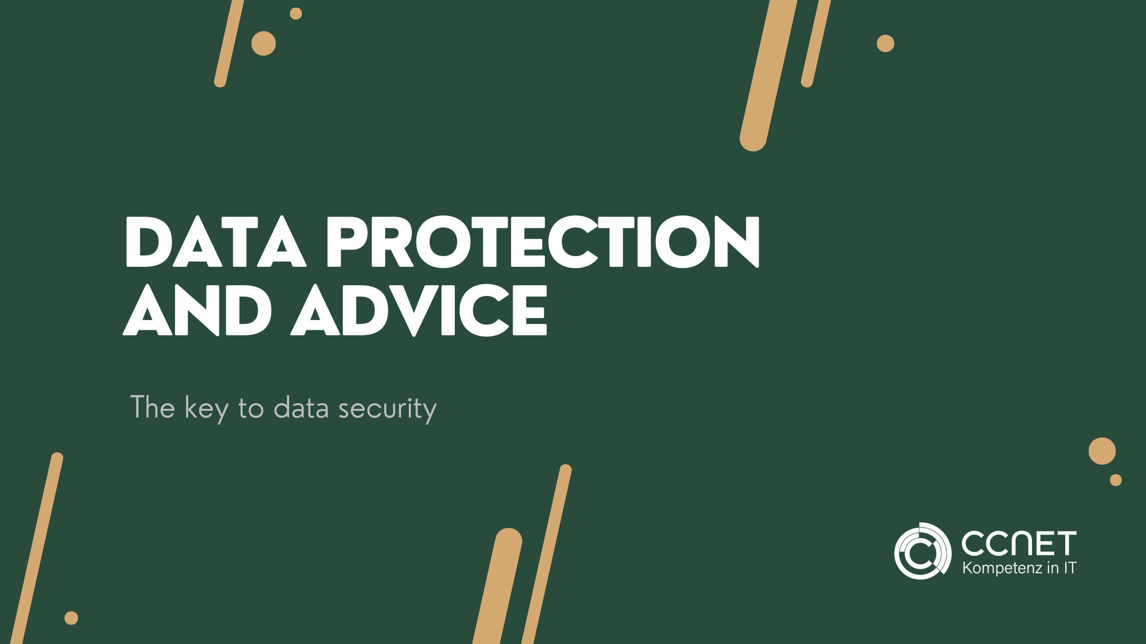 Data Protection and Advice - The key to data security