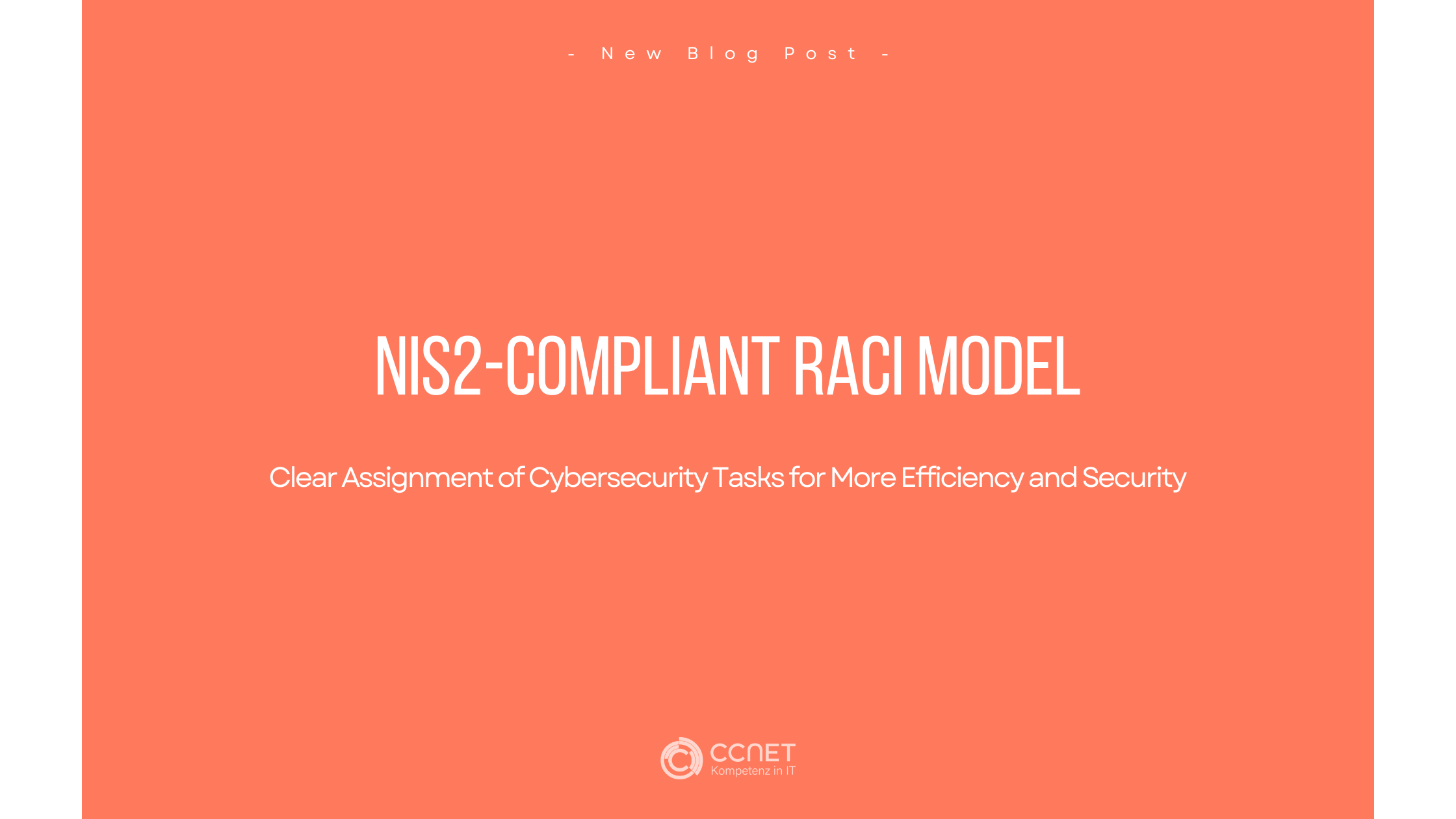 NIS2 Compliance with RACI Model for Cybersecurity