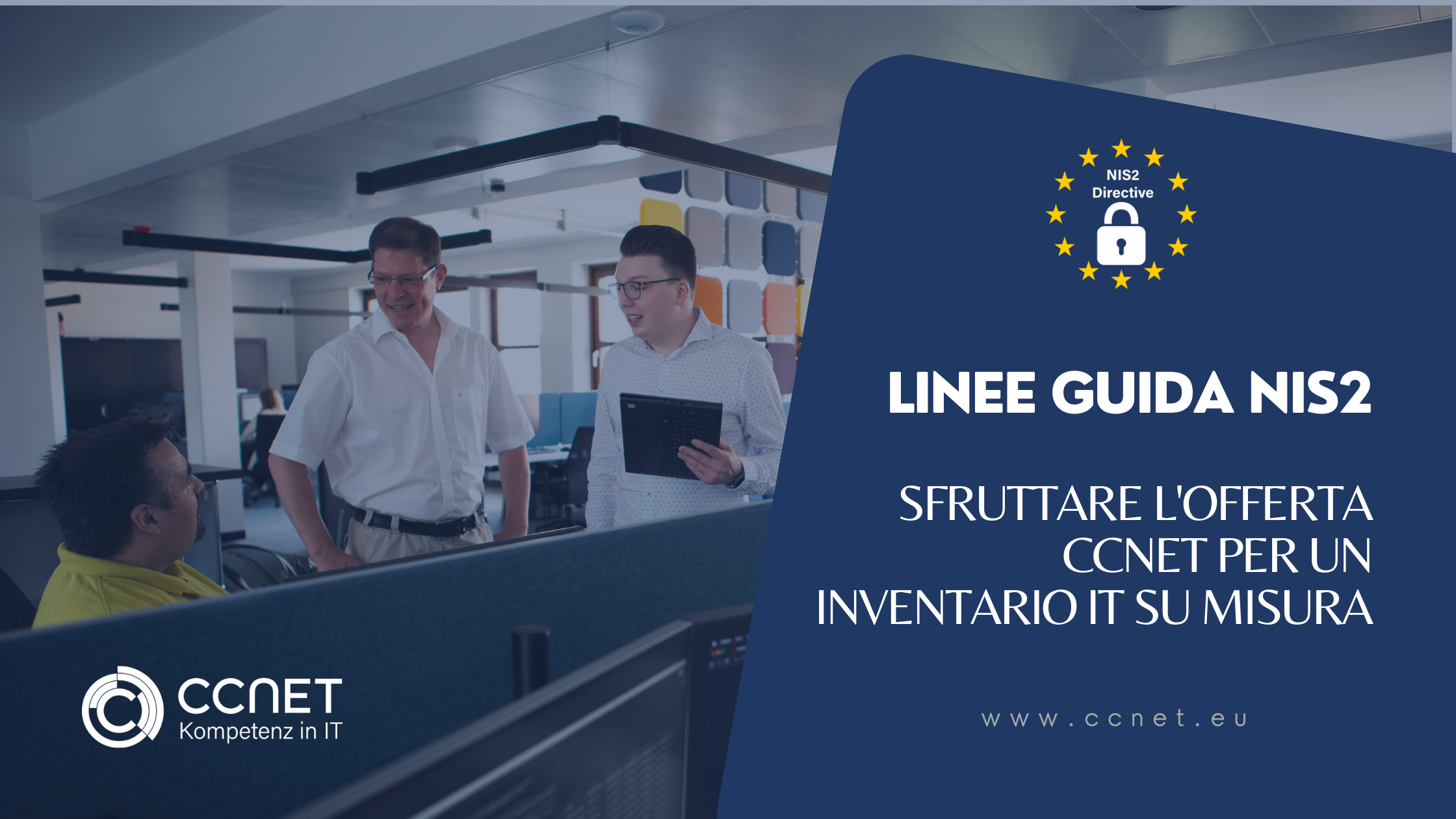Linee guida NIS2: sfruttare l'offerta CCNet per inventario
